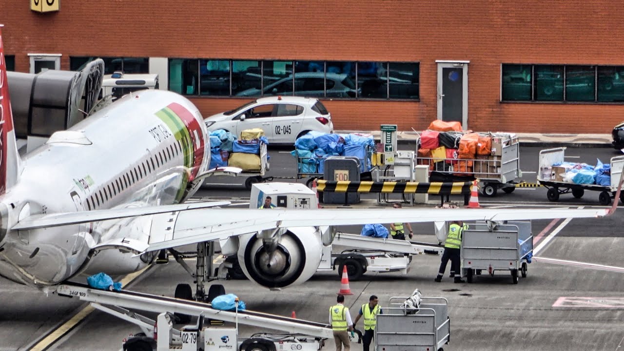 TAP EMBRAER FIRST CARGO ONLY FLIGHT At Madeira Airport - YouTube