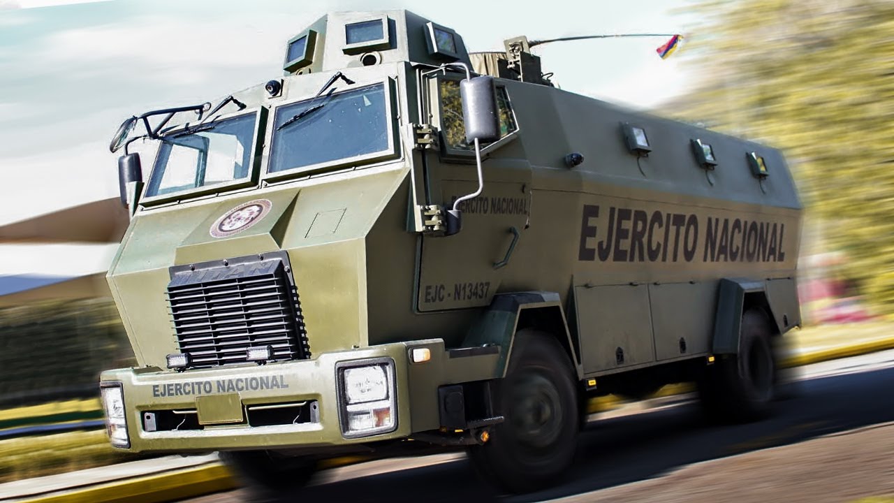 Ejército de Colombia desplegó sus nuevos blindados TITAN ACORAZADO a ...