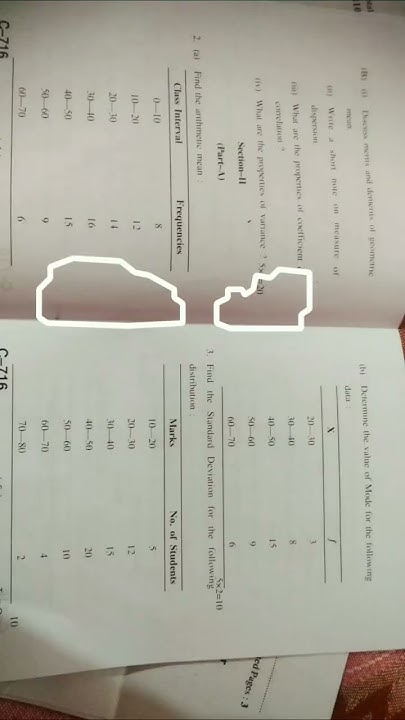 Computer Oriented statistical methods BCA 5 sem #study @HPU - YouTube