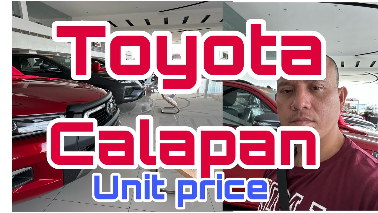 Toyota calapan /unit price - YouTube