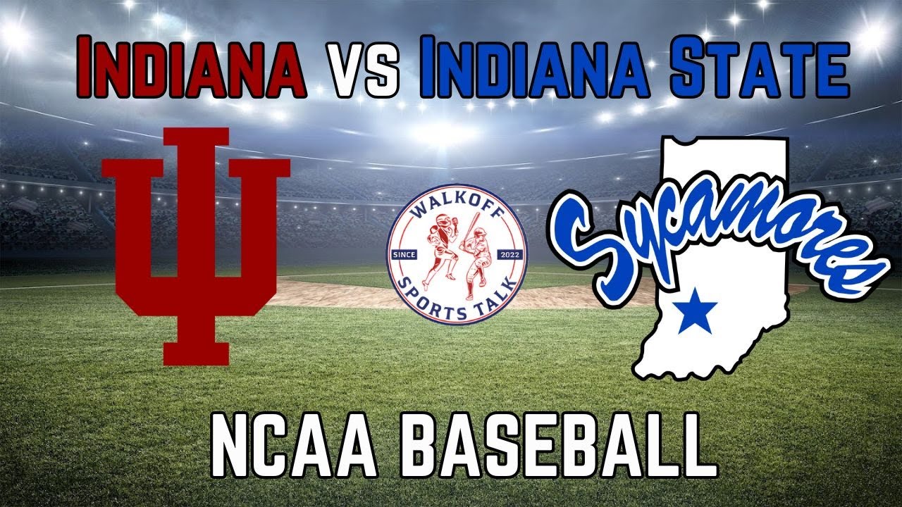 Indiana vs Indiana State | NCAA College Baseball| Live Play by Play and ...
