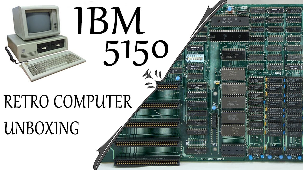Retro IBM 5150 Personal Computer (clone) - The Unboxing - YouTube