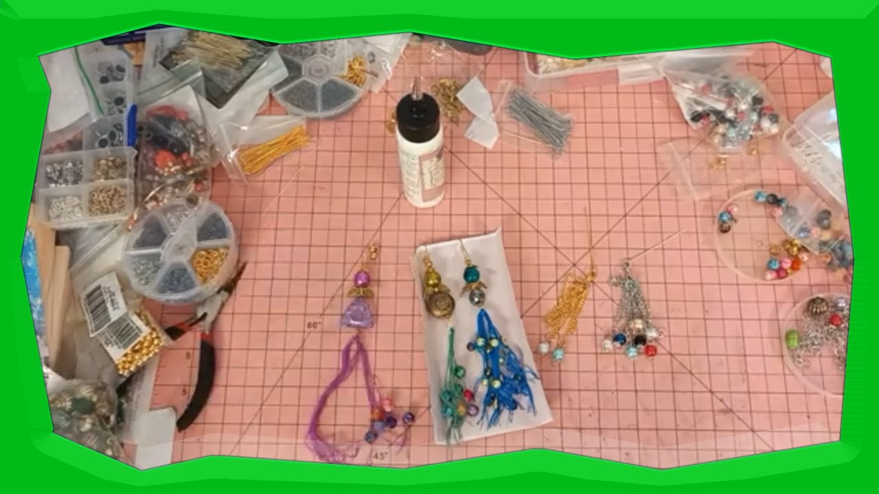 Angel dangles and glue pins for junk journal crafters - YouTube
