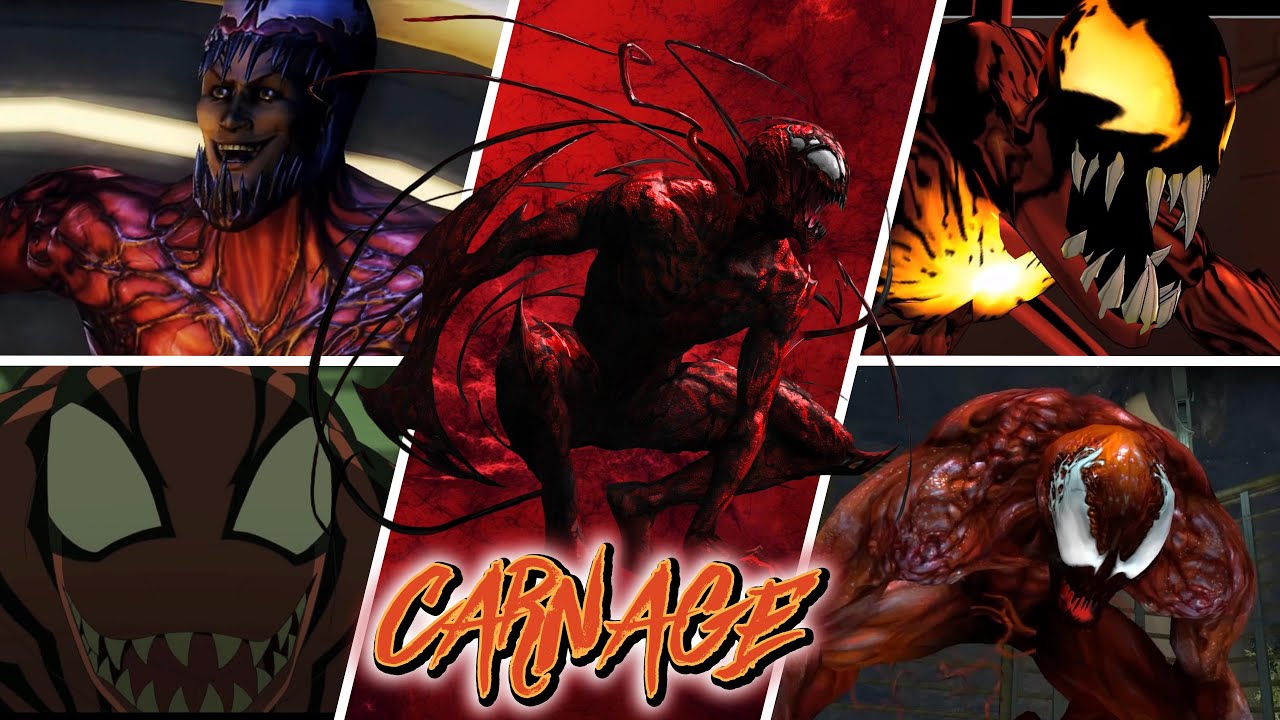 ALL BIG CARNAGE moments (game and anime) - YouTube