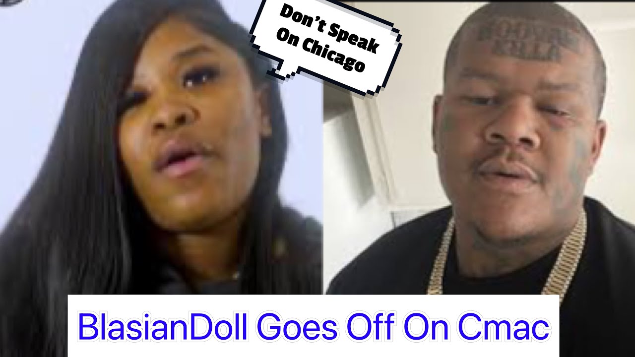 Blasian Doll Goes Off On CripMac For Speaking On Chicago - YouTube