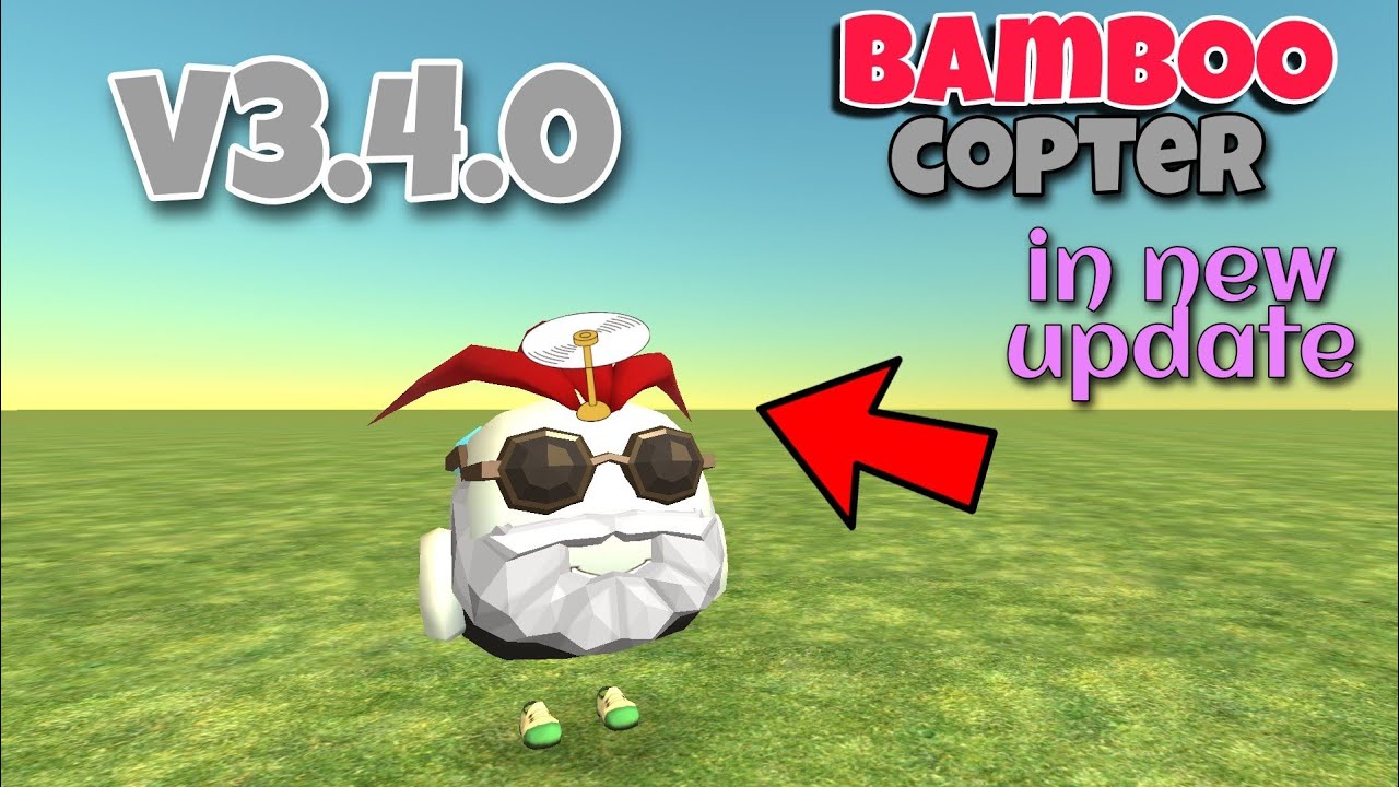 how to get bamboo copter in new update 😱! 100% real bamboo copter! 😍 # ...