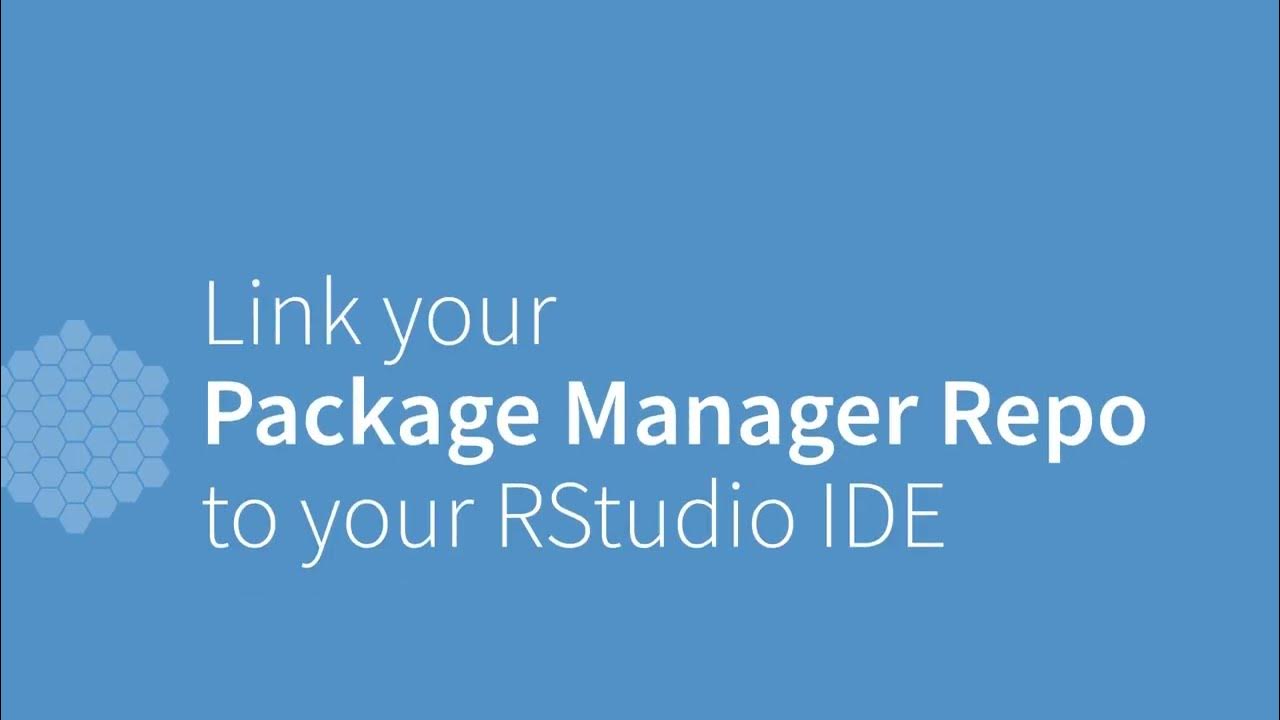 Posit Package Manager || Link Your Package Manager Repo to Your RStudio ...