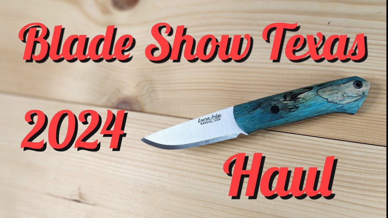 Blade Show Texas 2024 Haul & Talking Knives W/ @MasteringMayhem - YouTube