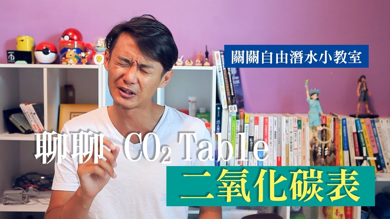 自由潛水訓練｜聊聊CO2 Table 二氧化碳耐受表 - YouTube