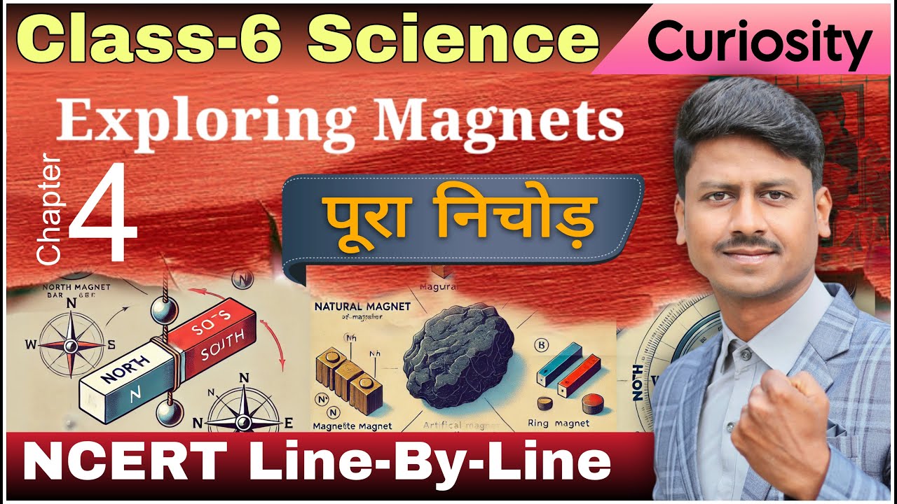 Class 6 Science Chapter 4 |EXPLORING MAGNETS 🧲 | Full Explanation ...