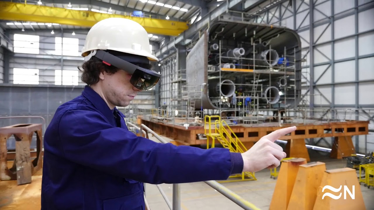 NAVANTIA advances towards Shipyard 4.0 - YouTube