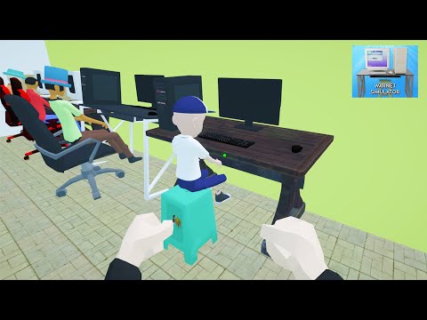 UPDATE BARU ADA BOCIL SMP BOLOS SEKOLAH! Warnet Simulator GAMEPLAY #4
