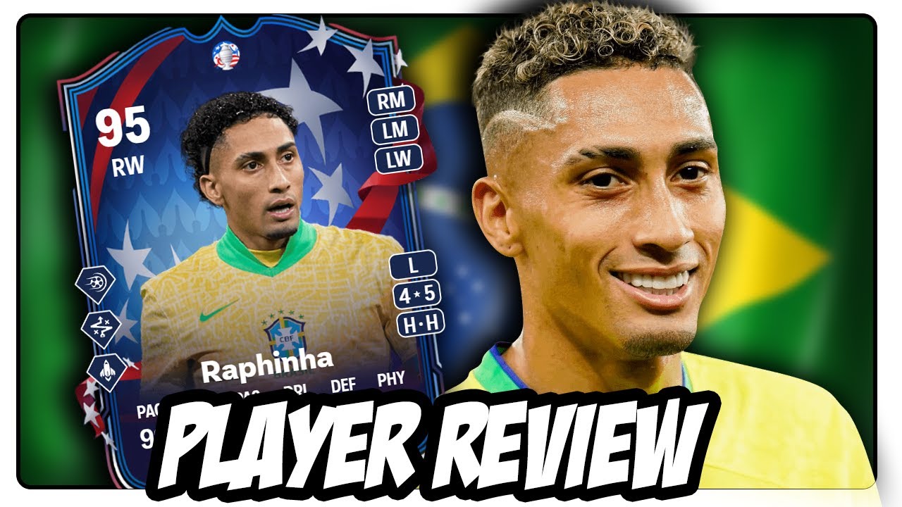 LOHNT ER SICH? 95 RAPHINHA - PLAYER REVIEW | Ultimate Team 24 - YouTube