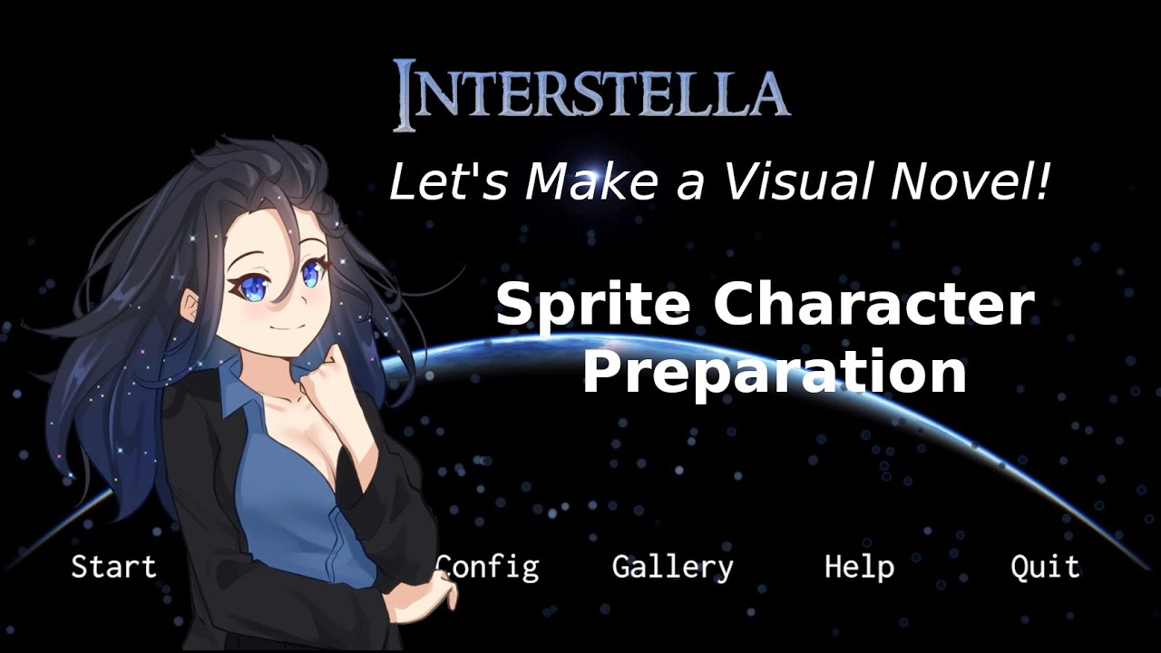 Make a Visual Novel in Unity 2023 - Episode 06 (part1) Sprite Character ...