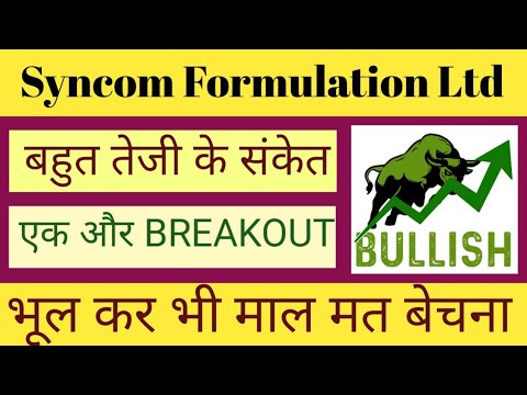SYNCOM Formulation LTD SHARE NEWS | NEXT TARGET | LATEST NEWS | STOCK ...