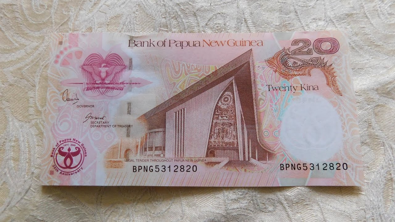 Papua New Guinea 20 Kina Banknote! - YouTube