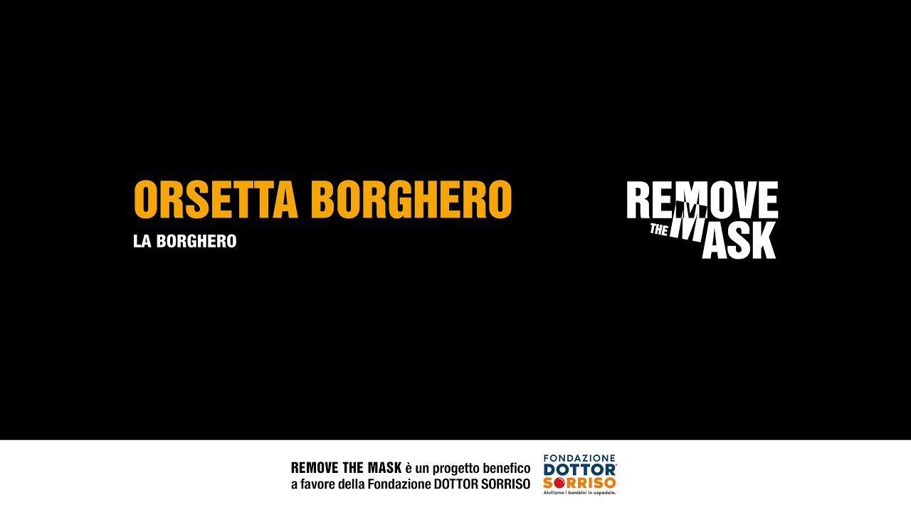 Orsetta Borghero per Remove The Mask - YouTube