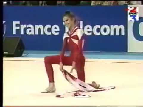 Yulia Raskina Ribbon AA WC 1997 - YouTube