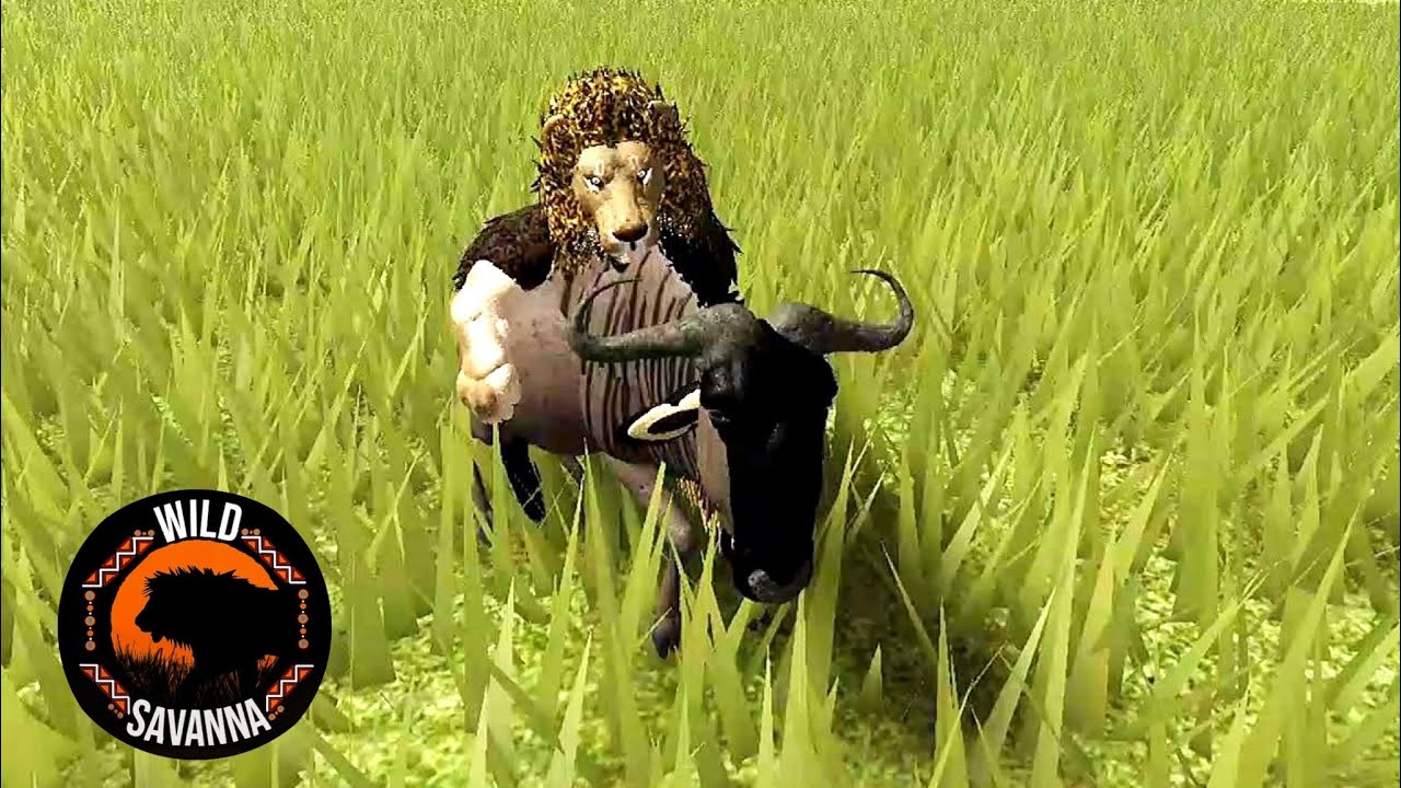 THE HARSH LIFE OF A WILDEBEEST! Wild Savannah Roblox - YouTube