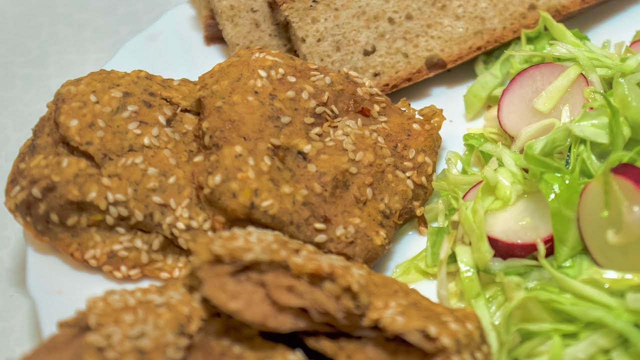 Najsočnije pohovane soja šnicle u rerni BEZ JAJA i ulja | POSNO - YouTube