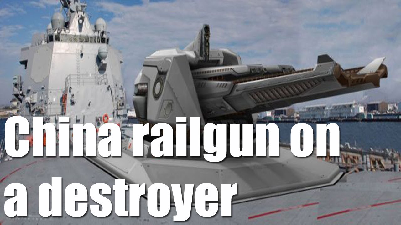China looks set to deploy a railgun on a destroyer by 2025 - YouTube