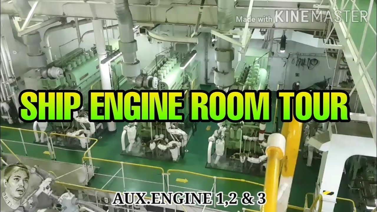 Ship Engine Room Tour - YouTube