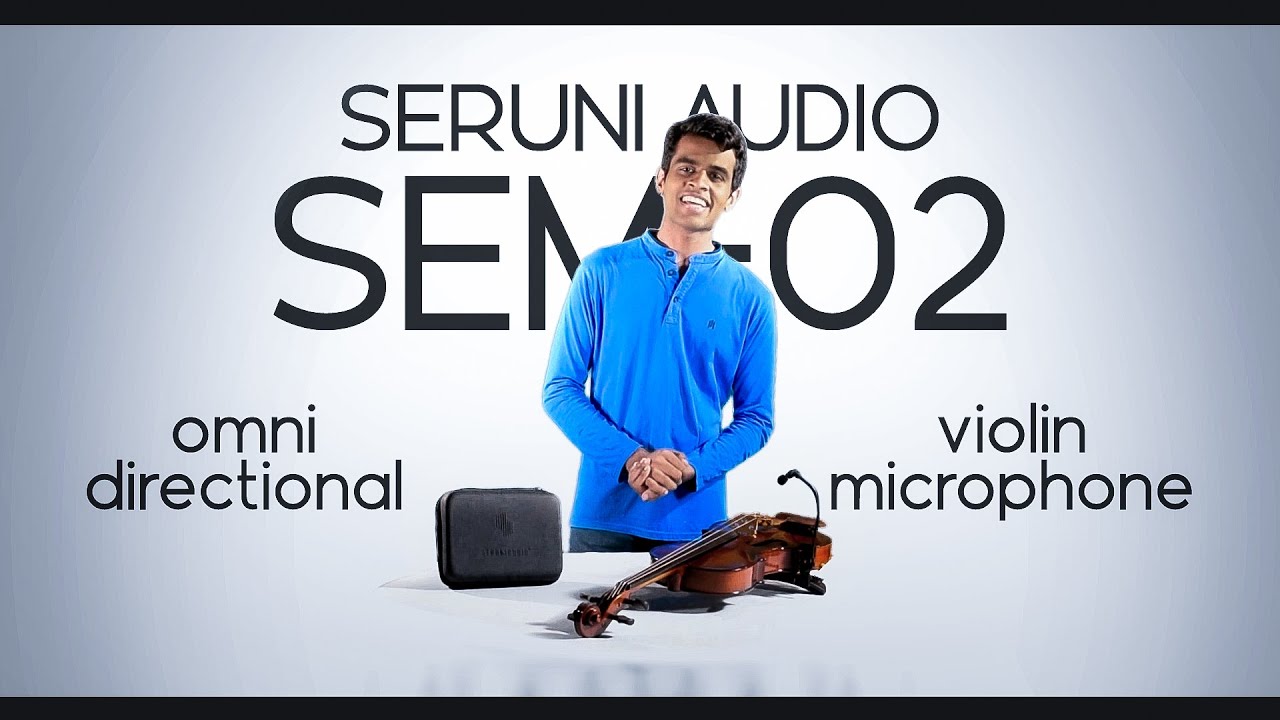SERUNI AUDIO SEM-02 Microphone Review | SachithDS - YouTube