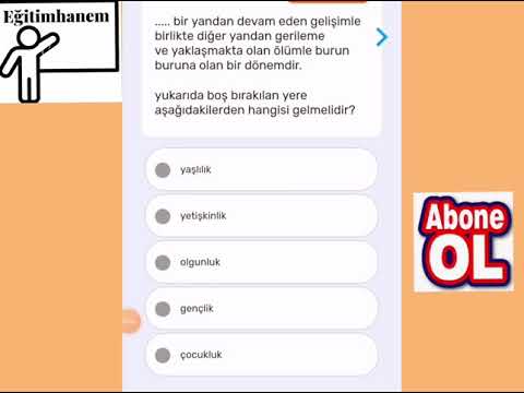 AÖF DİN PSİKOLOJİSİ FİNAL ÜNİTE DEMELERİ 50 SORU‼️SINAV GEÇME GARANTİLİDİR ‼️#eğitimhanemtv#aöf