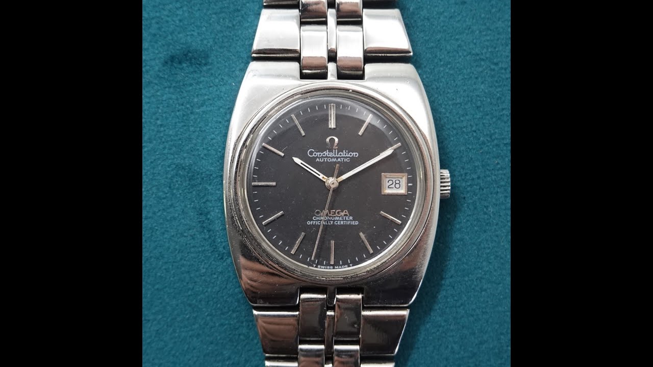1969 Omega Constellation men's vintage chronometer watch. Model ...