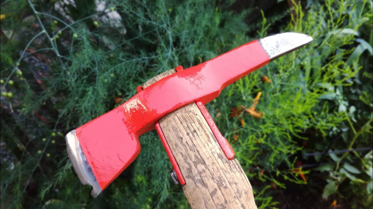Restoration - Mini Fireman's Axe - YouTube