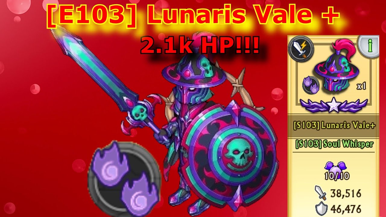 [E103] Lunaris Vale + Enhancement! - Knights and Dragons [Elite Armor ...