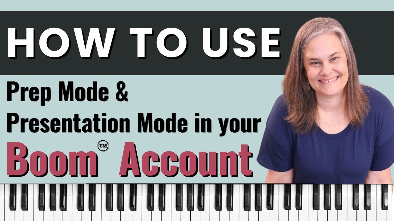 How to Use Prep Mode and Presentation Mode in your Boom Account - YouTube
