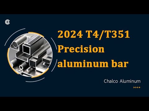 ASTM B211 2024 T4/T351 Precision cold drawn aluminum bar tube - YouTube