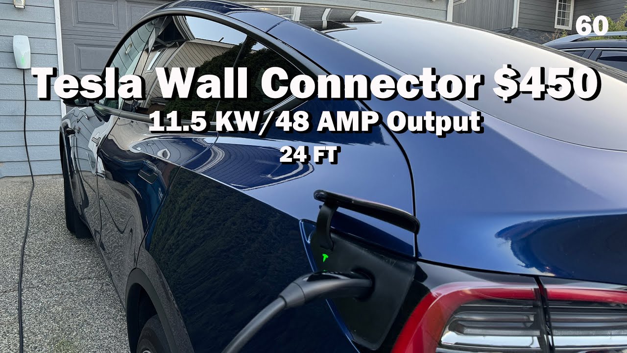 How to Install Your Tesla Wall Connector at Home | DIY/How-To - YouTube