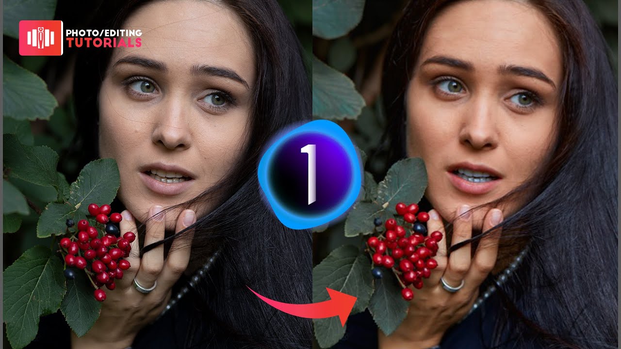 How to do Frequency Separation in Capture One, Rich Skin Tone & Whitening of Eyes and Teeth ...