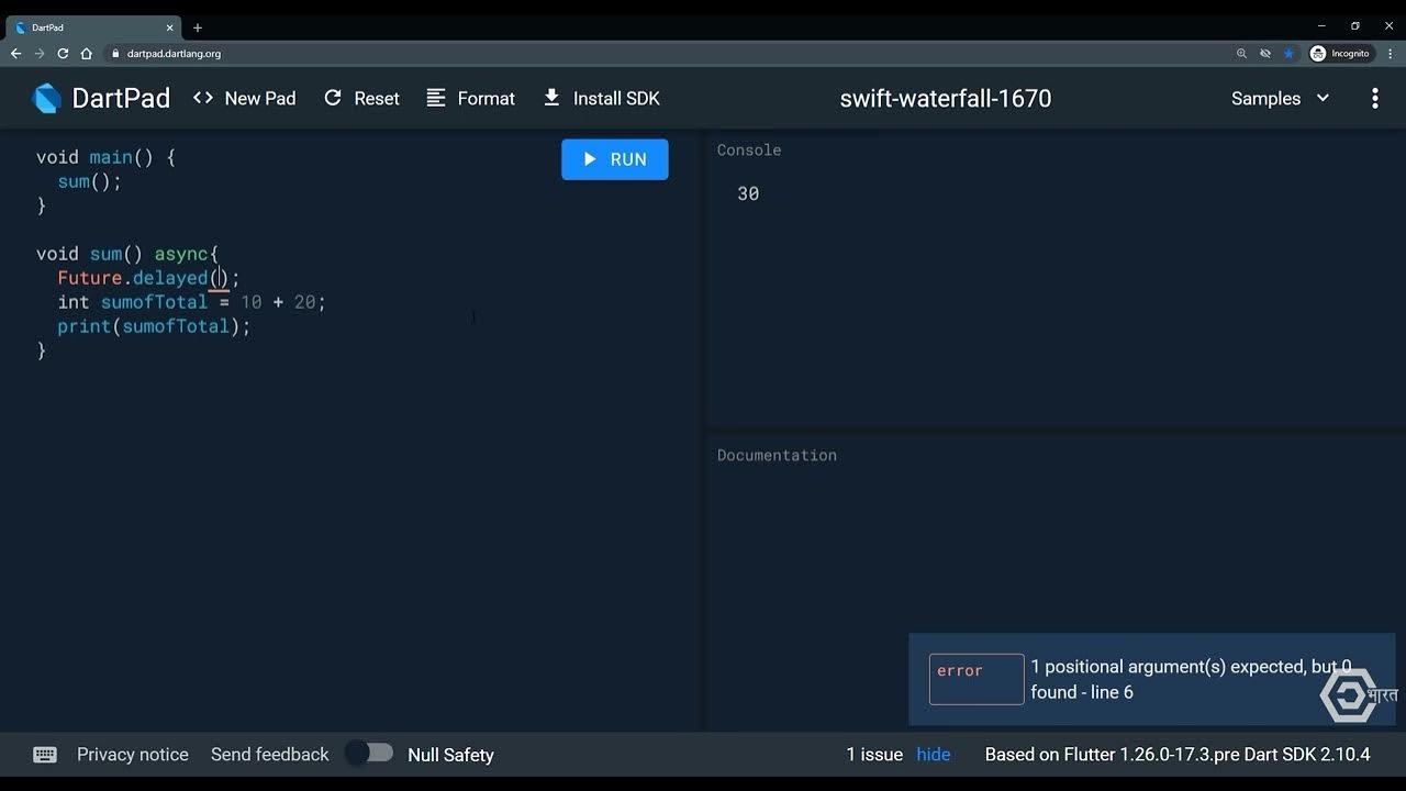 Flutter Course In Hindi 25 Futures In Dart Youtube