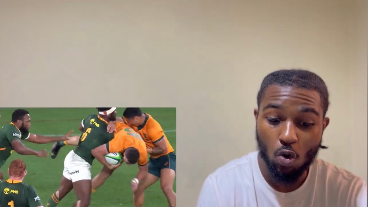 The Springboks Being The Most Powerful Team!! | REACTION - YouTube