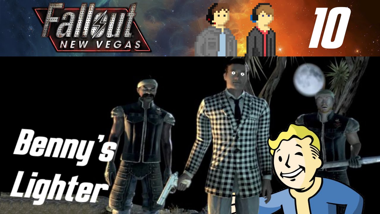 Fallout New Vegas: Benny's Lighter - PART 10 - Blaster Bros. - YouTube