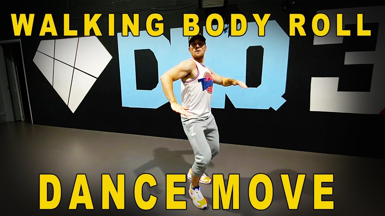 The Walking Body Roll Tutorial - The Adonis Dance Method - YouTube