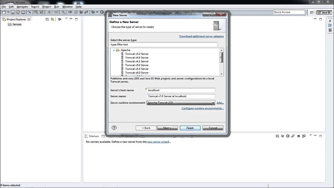 Eclipse Basics Tutorial(Overview) | Java IDE | Creating Apache Tomcat ...