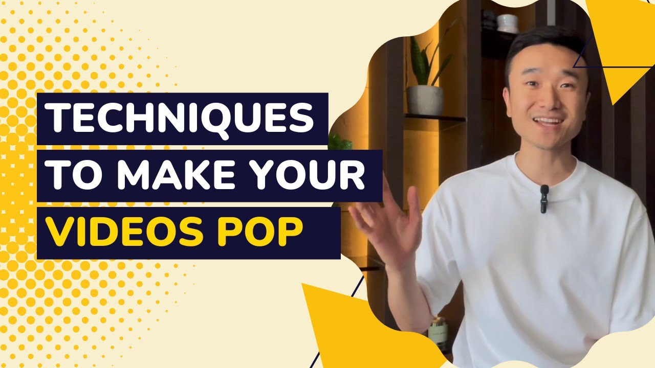 Video Design Techniques To Make Your Videos Pop - YouTube