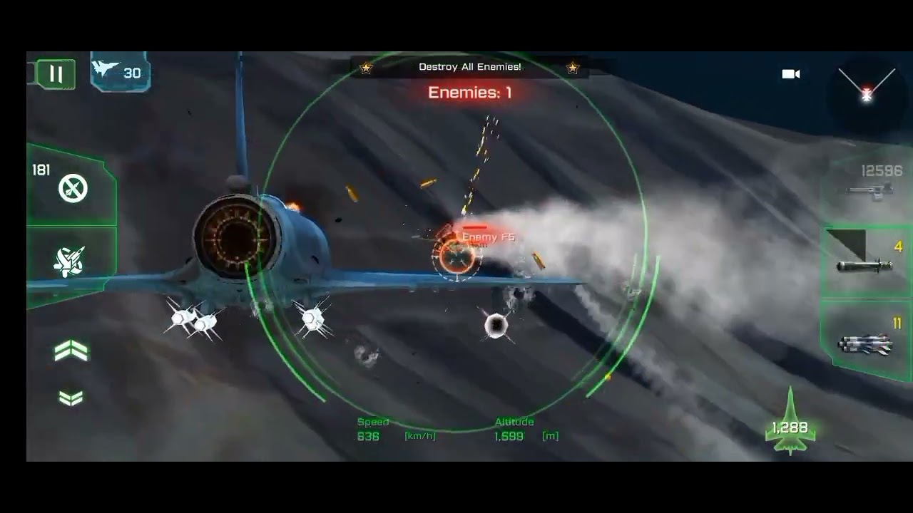 jet games/air jet fighting game/air jet fighting scene/game play/ - YouTube