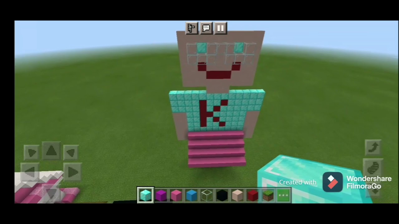 fazendo a Karina artes no minecraft (série desafio) - YouTube