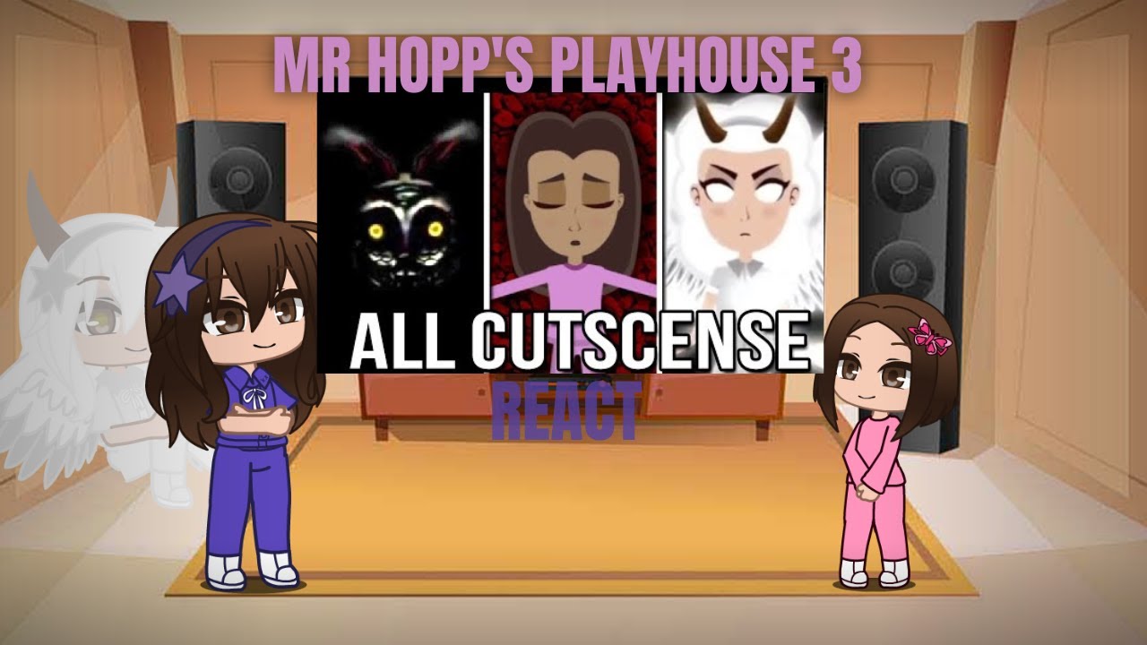 Esther & Ruby React - Mr. Hopp's Play House 3 (All Cutscenes & Endings ...