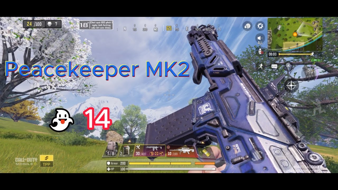 Call of Duty mobile || Top1 11Kills Peacekeeper MK2 Solo Gameplay ...