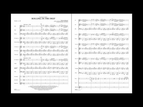 Rolling in the Deep arranged by Robert Longfield