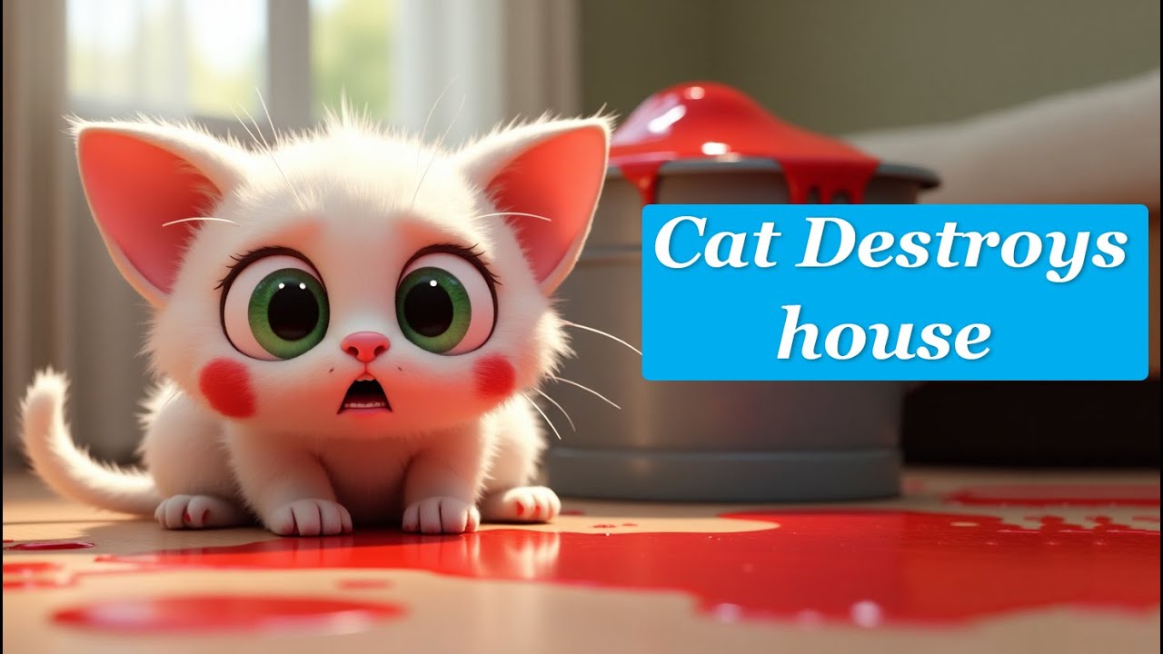 Cat destroys house ! What happens when Mom finds out ! 😱🐱 | Cat videos ...