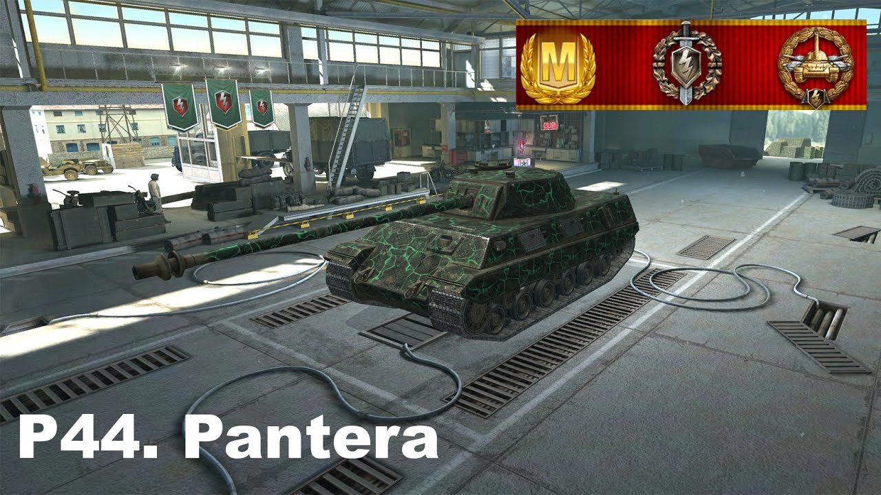 World of Tanks Blitz replay | P44. Pantera | Ranked roud to diamond ...