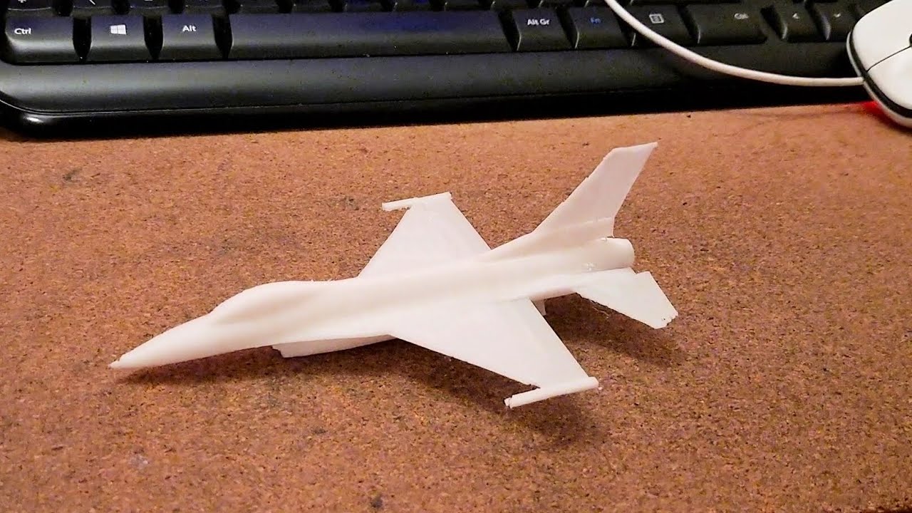 Random stuff off Thingiverse F16 Printable No supports by Mario Verkerk ...