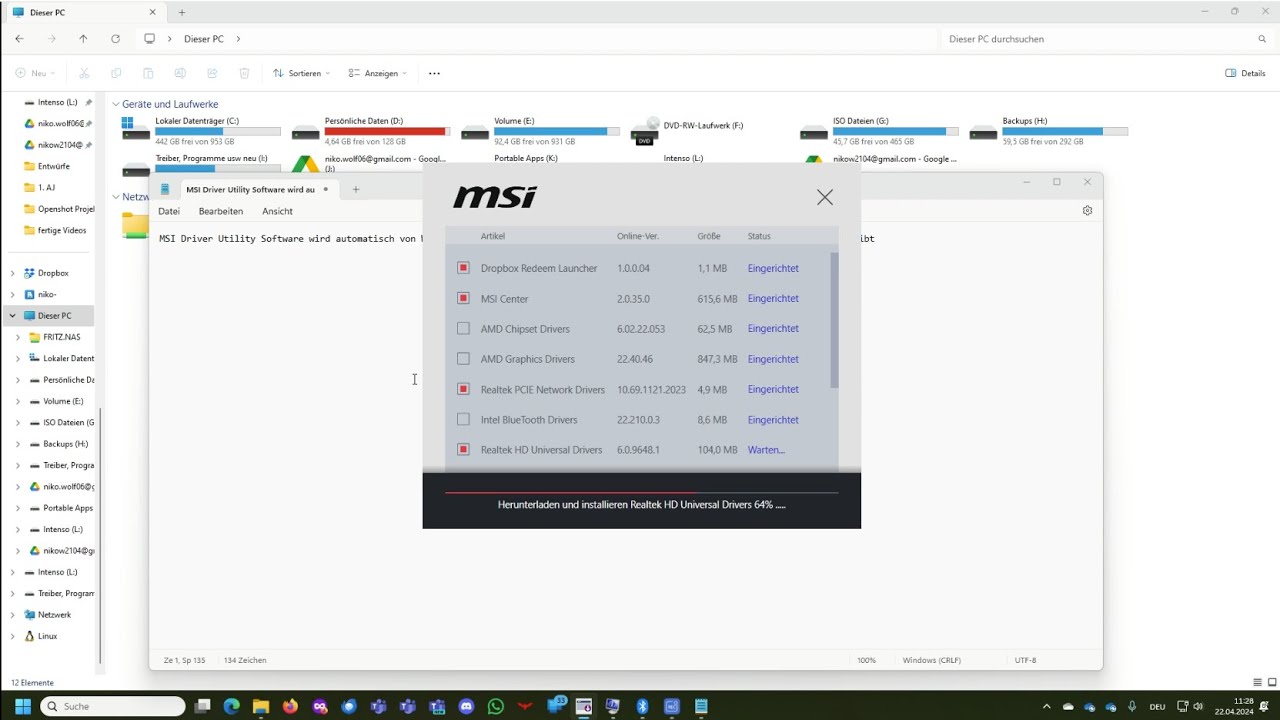 MSI Mainboard Treiber mit MSI Driver Utility aktualisieren - YouTube